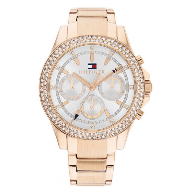 Tommy HILFIGER Haven Ρολόι Γυναικείο Ροζ επιχρυσωμένο Ανοξείδωτο Ατσάλι ...